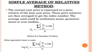 Index Number (Composite Index Number) | PPTX