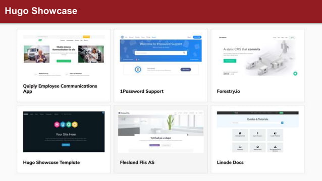 Static Site Generation with Hugo and Markdown | PPT