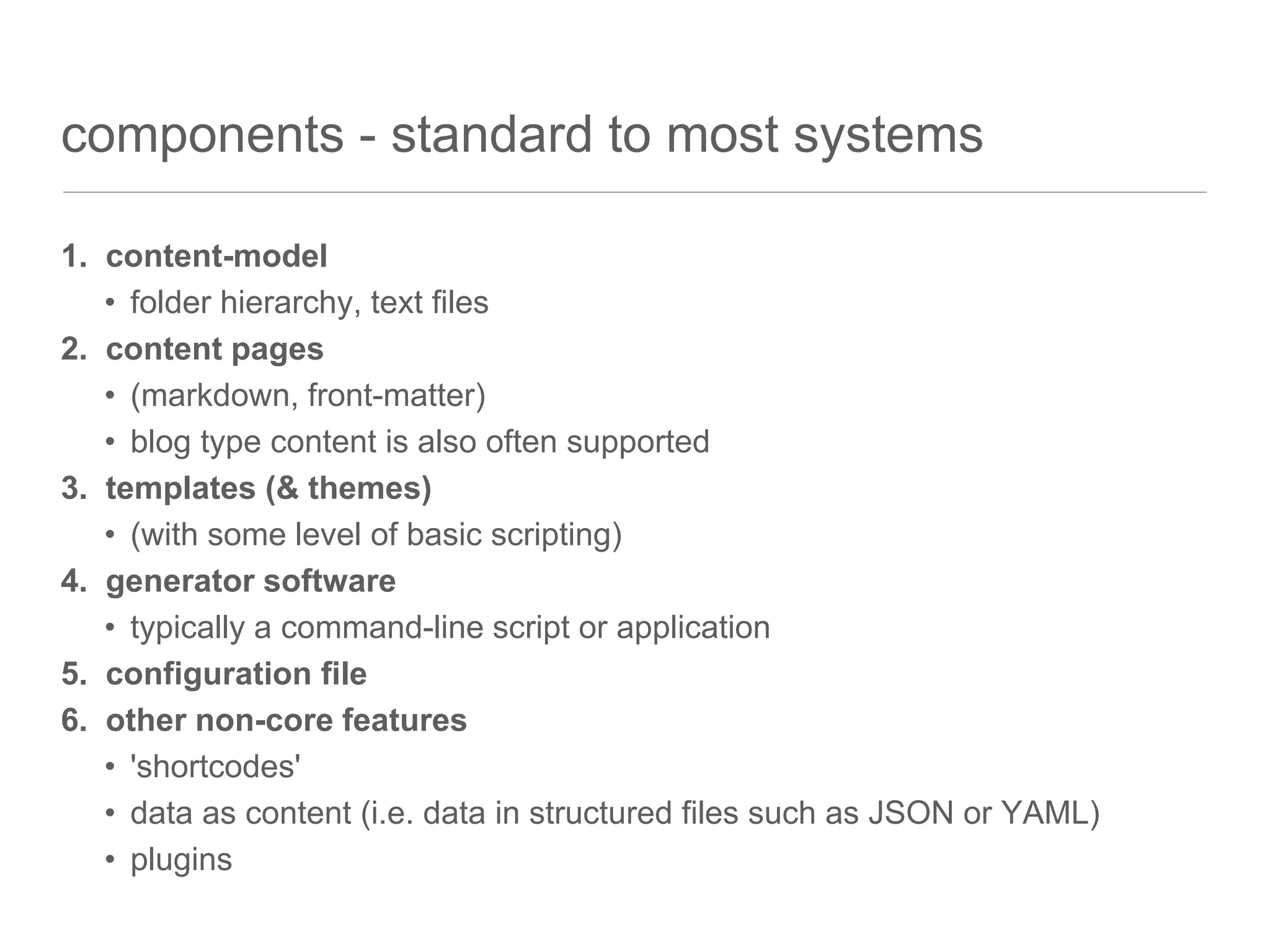 Static Site Generators: what they are and when they are useful | PPTX ...