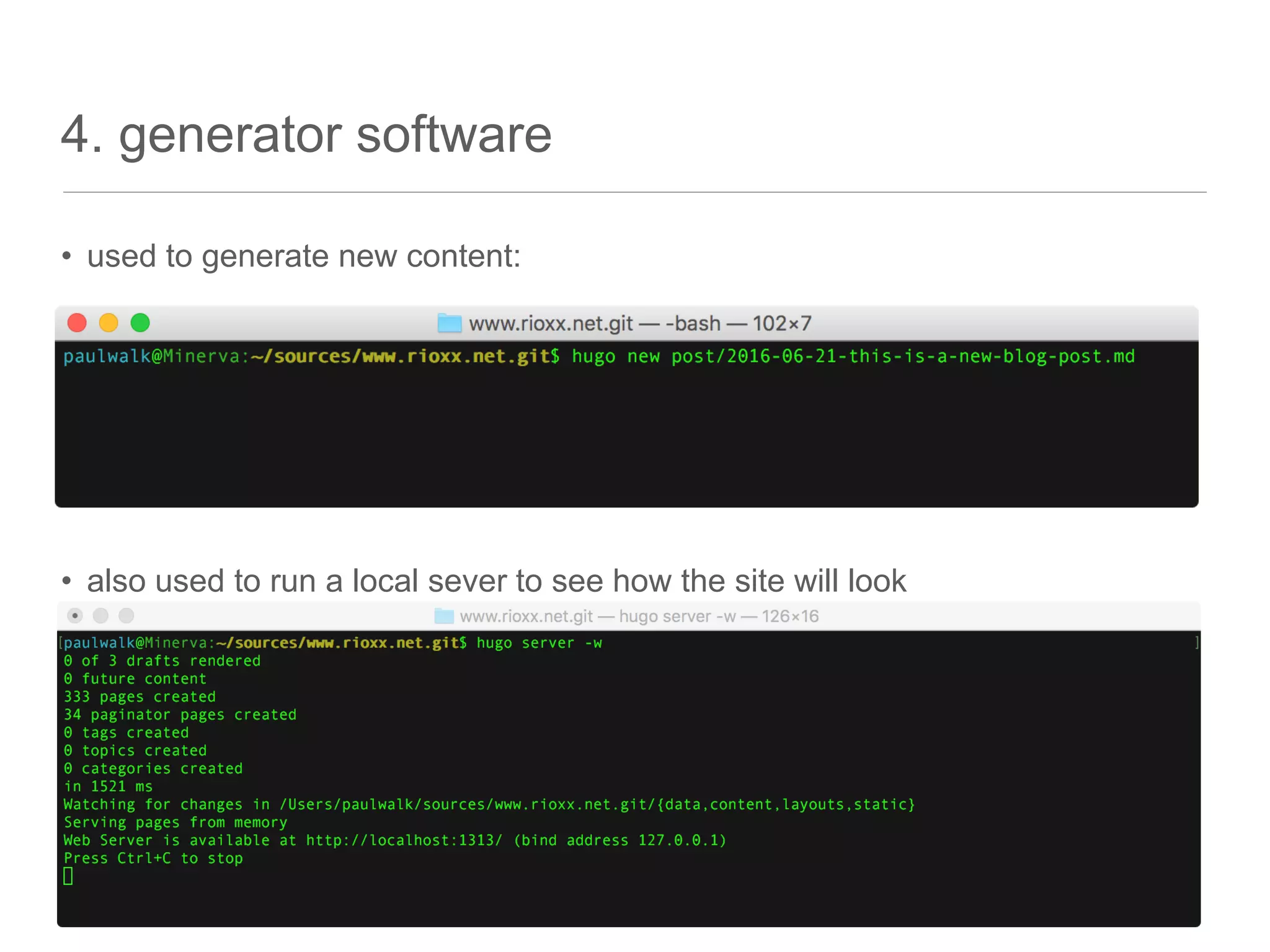 Static Site Generators: what they are and when they are useful | PPTX | Web Design and HTML ...