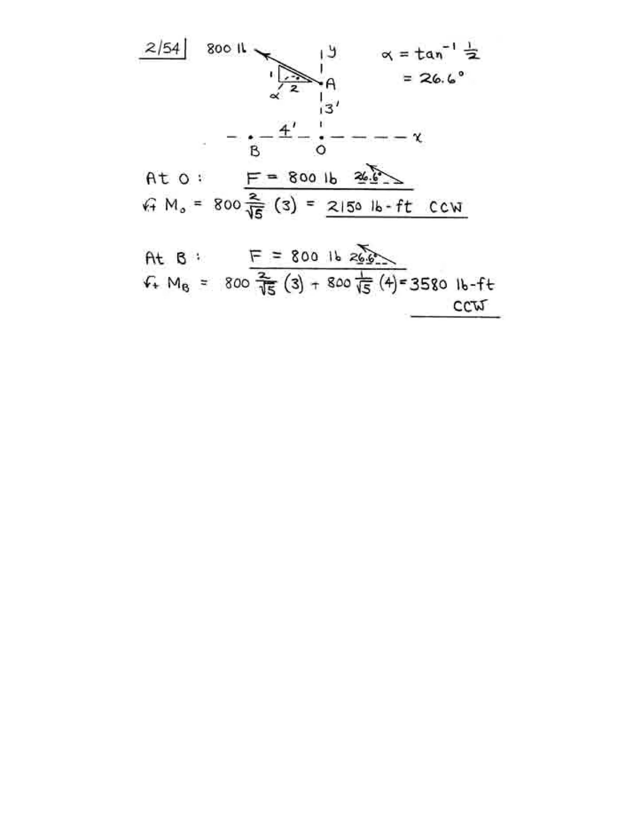 Engineering Mechanics Statics Meriam and Kraige 5th Edition Solution ...