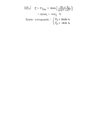 Engineering Mechanics Statics Meriam and Kraige 5th Edition Solution ...