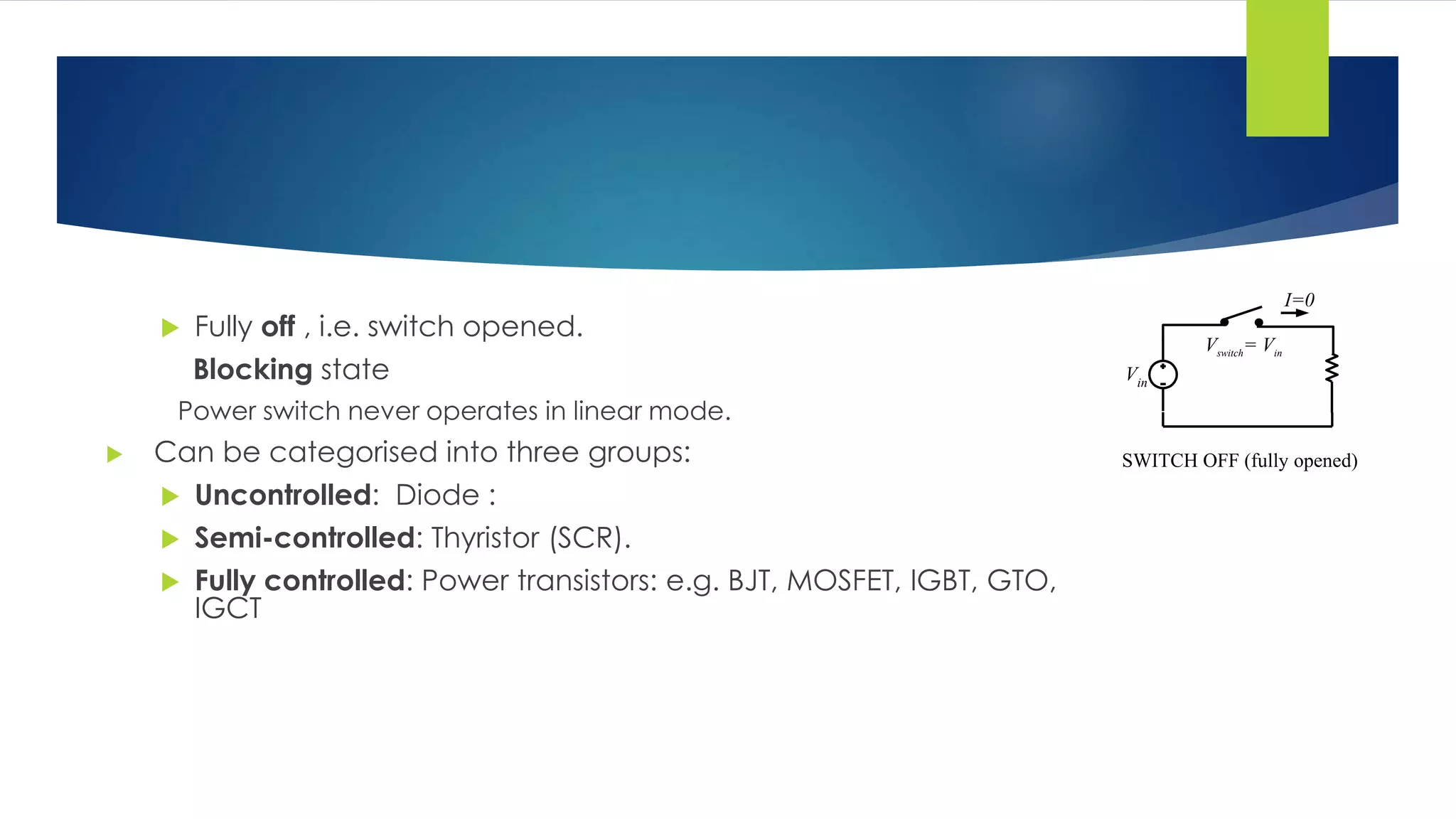 Statics switches | PPTX