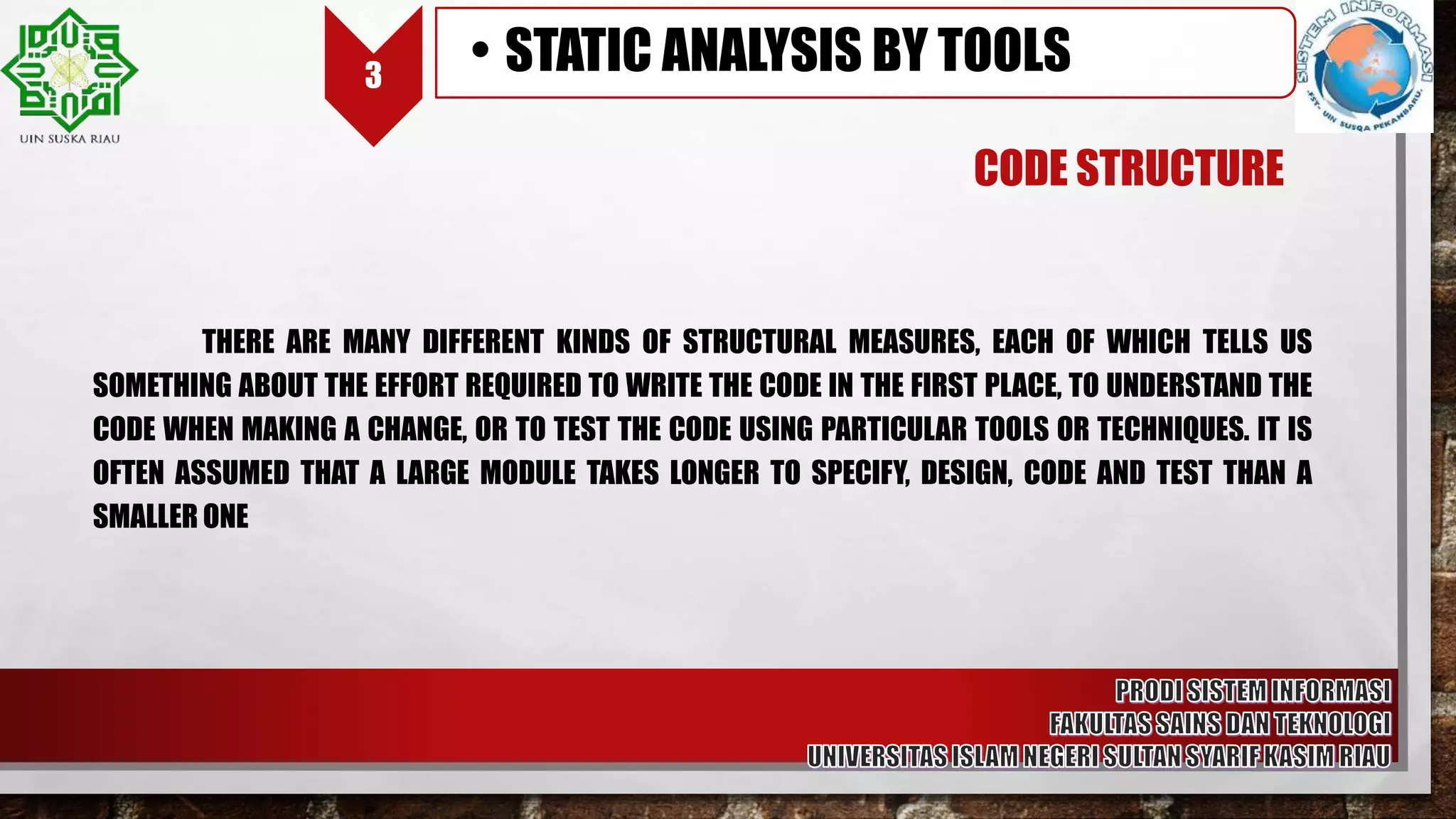 Static techniques | PPT