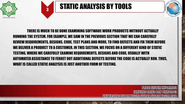 Static techniques | PPT