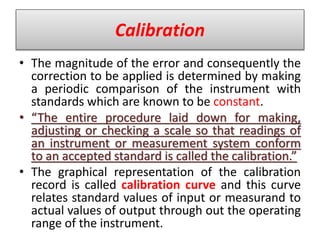 Static terms in measurement | PPTX