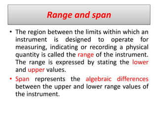 Static terms in measurement | PPTX