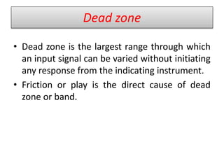 Static terms in measurement | PPTX
