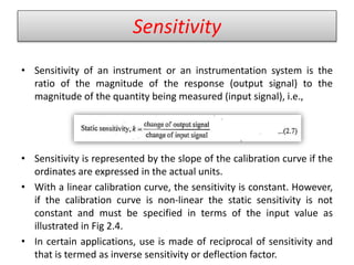 Static terms in measurement | PPTX