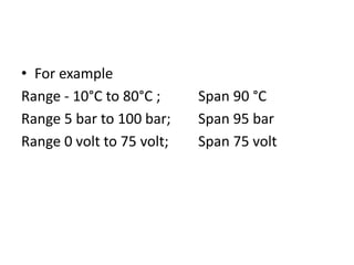 Static terms in measurement | PPTX