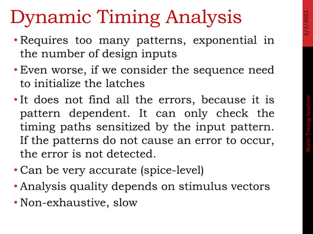 Static Timing Analysis In Detail Pdf