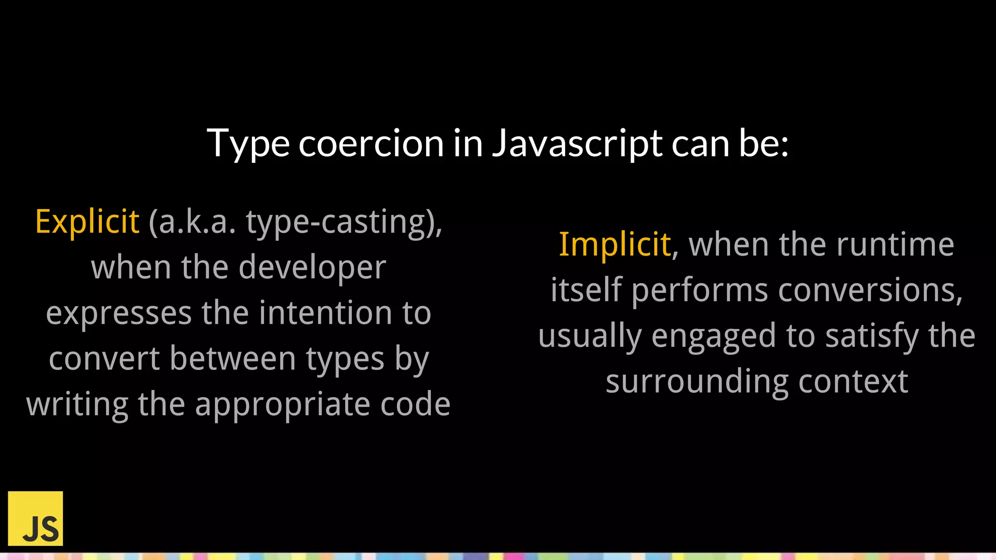 Static Types On Javascript Type Checking Approaches To Ensure Healthy Applications Ppt