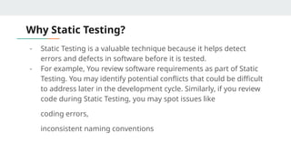Static Verification Techniques S/W Q/A.pptx