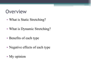 Static vs dynamic | PPTX