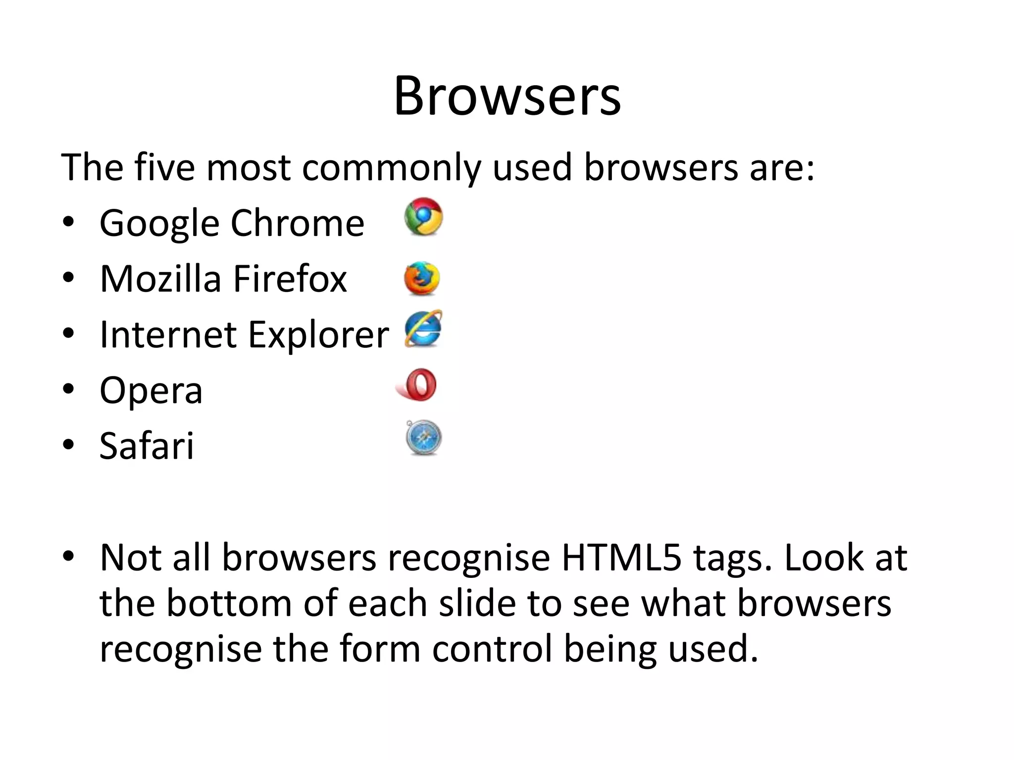 HTML5 - Forms | PPSX