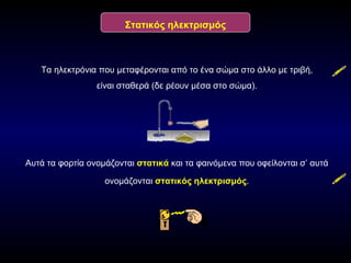 Στατικός ηλεκτρισμός 1 | PPT
