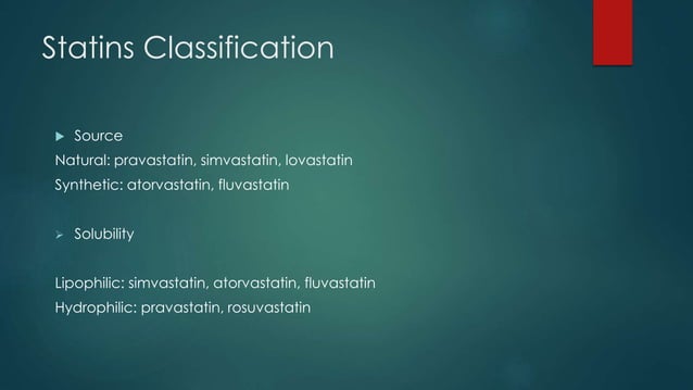 Statin | PPTX | Heart and Cardiovascular Diseases | Diseases and Conditions