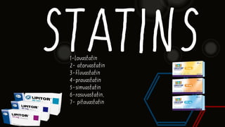 What is Statin medications | PDF