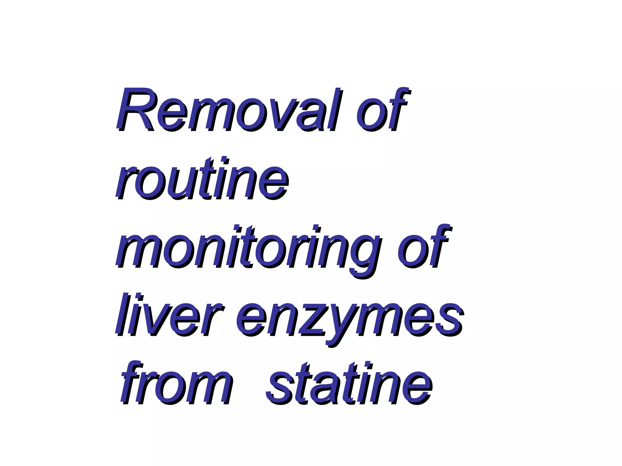 Statin and liver | PPT