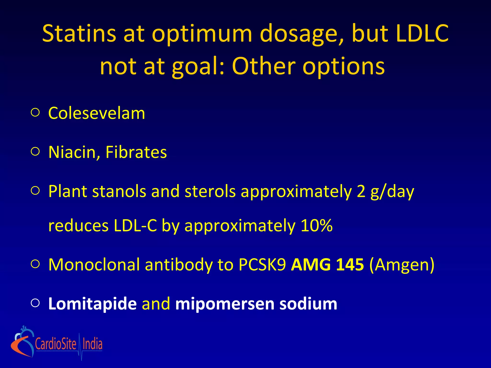Statin combinations | PPT
