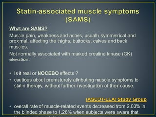 Statin drugs are they worth the risks | PPTX