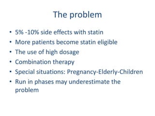 Statin intolerant patients | PPT