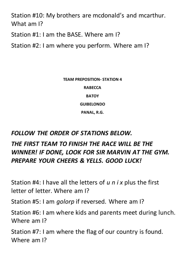 English Grammar Station Map | PDF