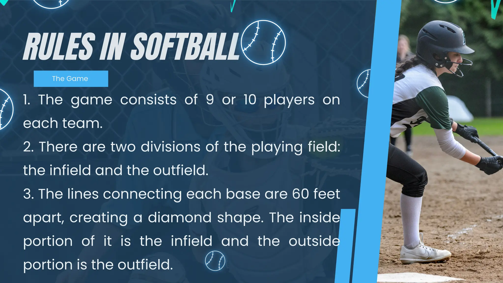 STATION 1 (Rules in Softball) Grade 8 P.E | PDF