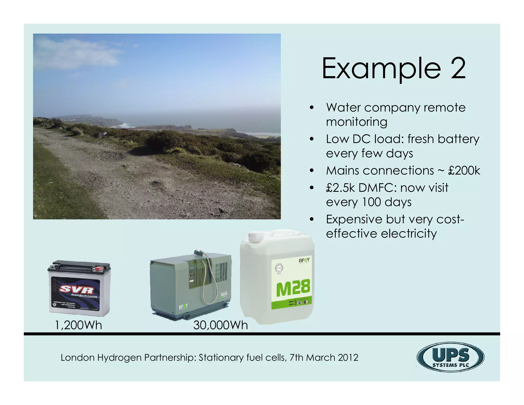 Fuel cells for stationary applications: where is the market? | PPT