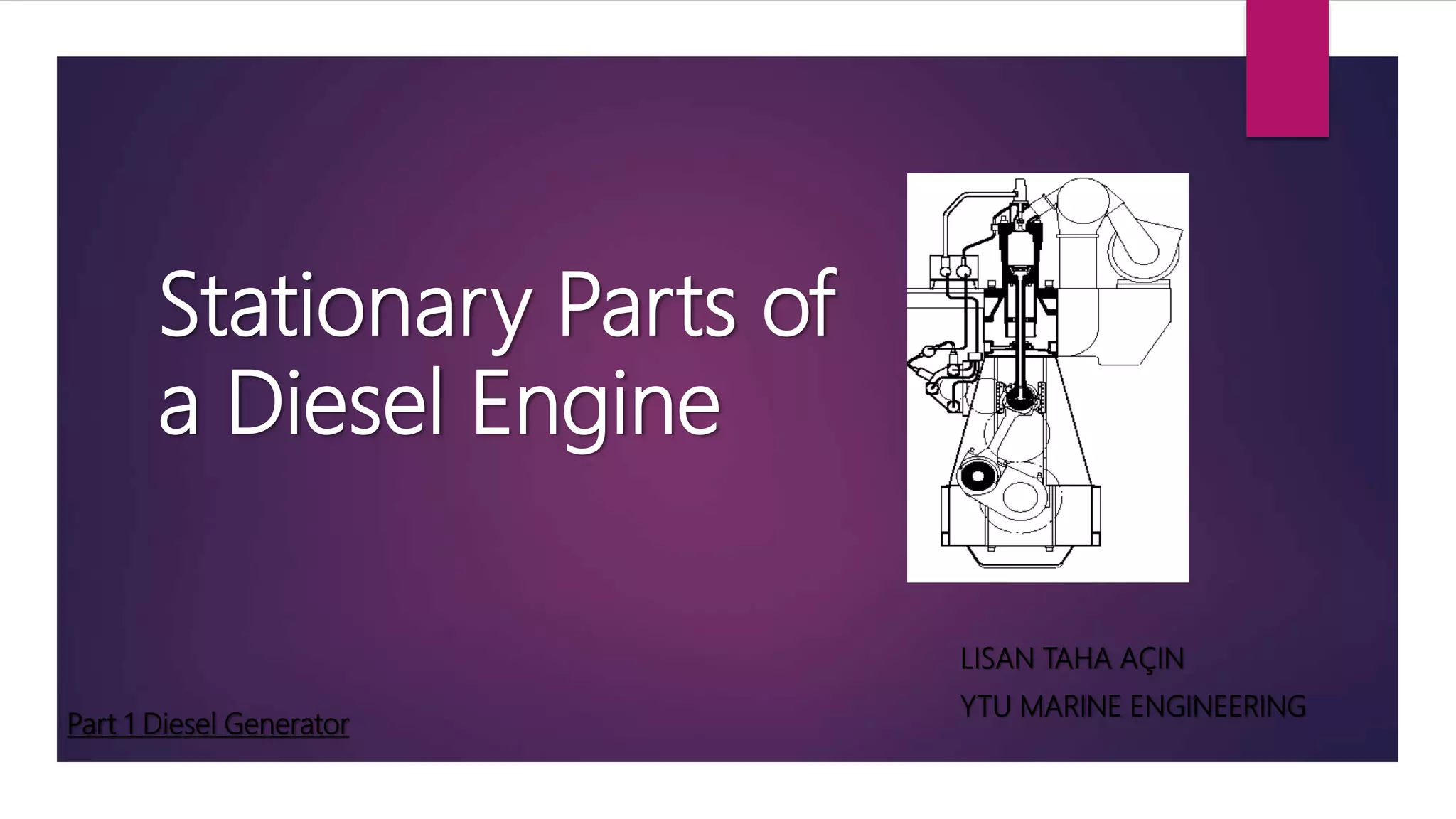 Parts of a Diesel Engine | PPTX