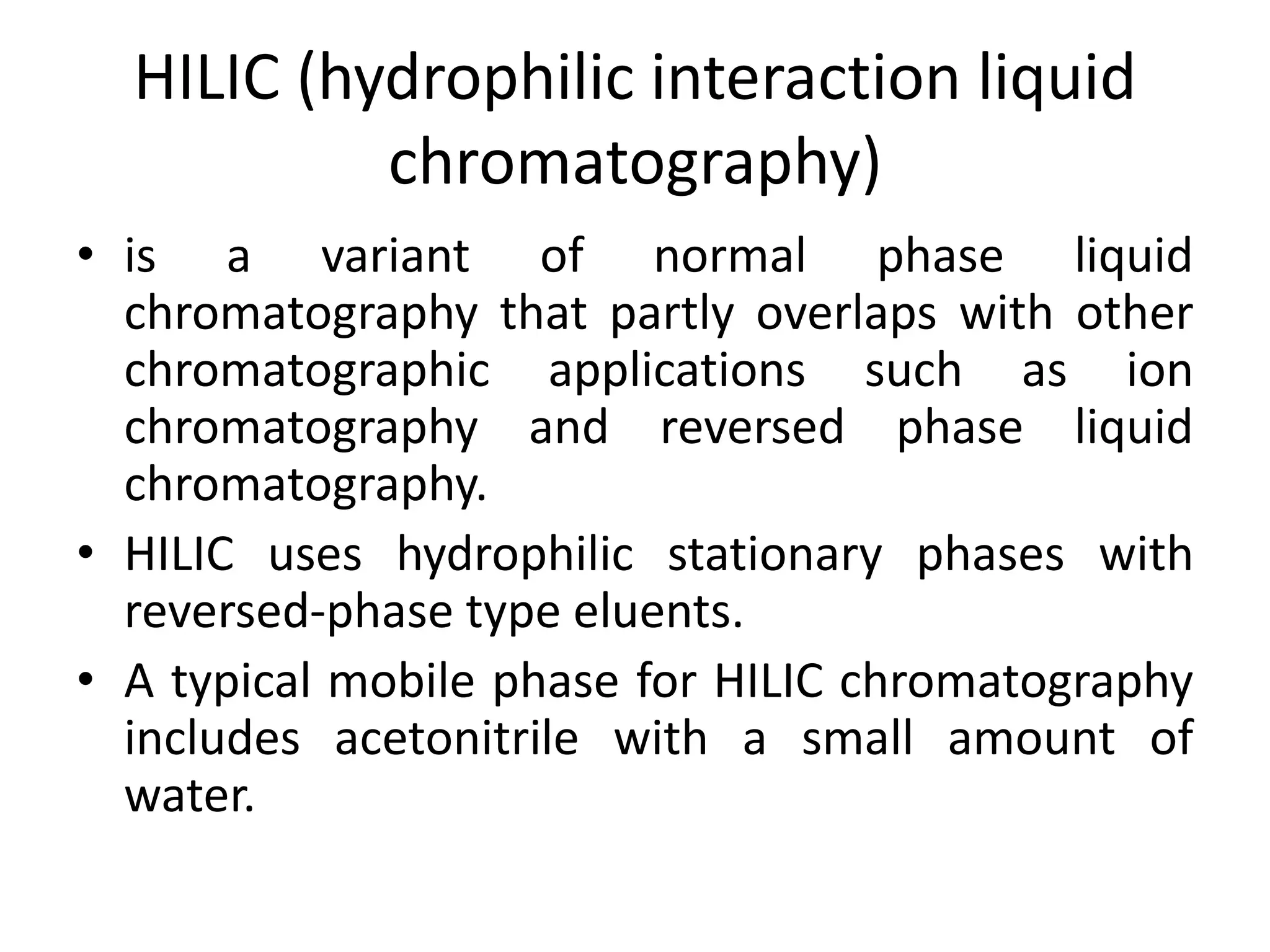 Stationary phases, tubings used in HPLC | PPTX