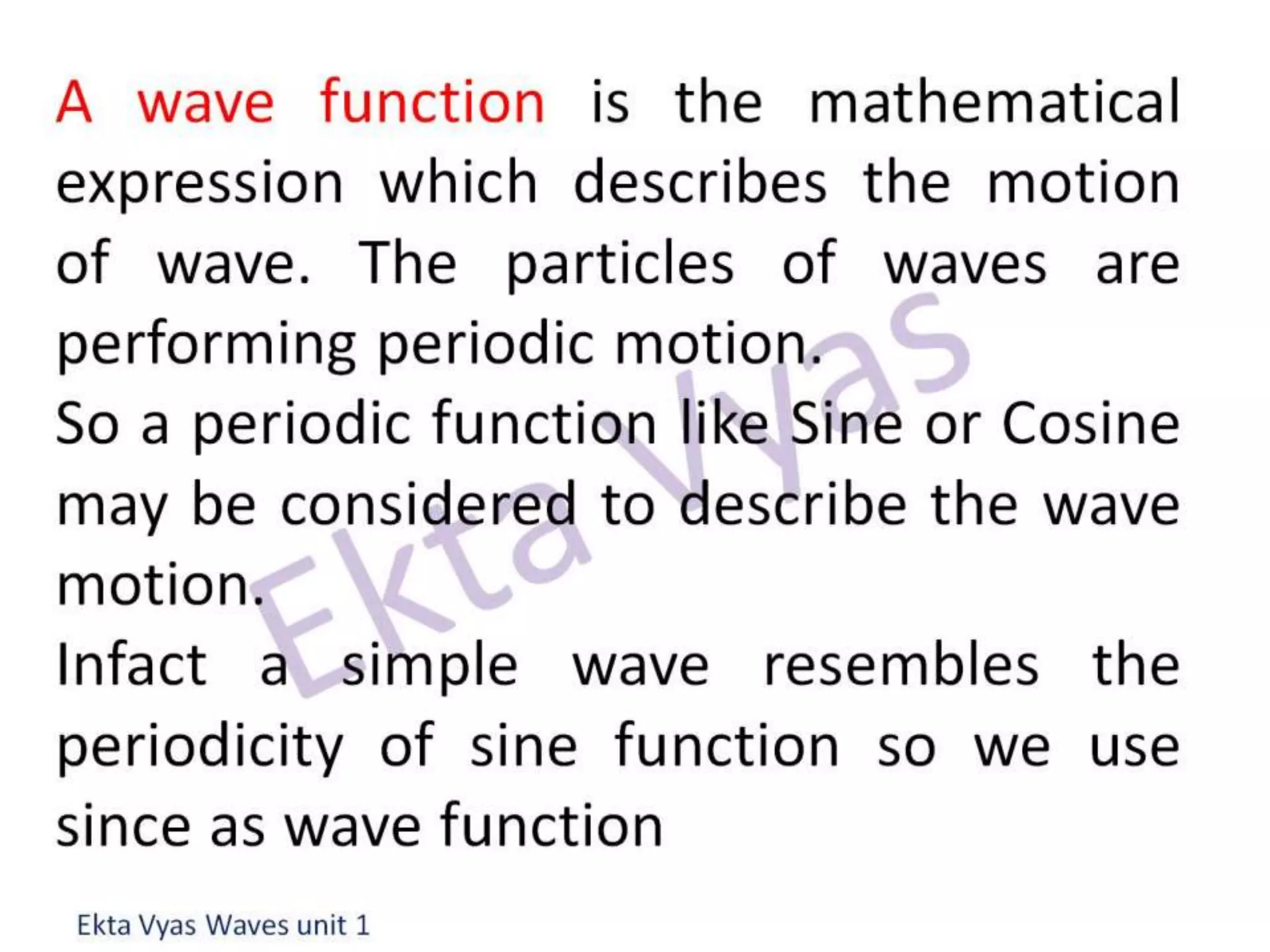 Stationary waves and wave equation | PPTX