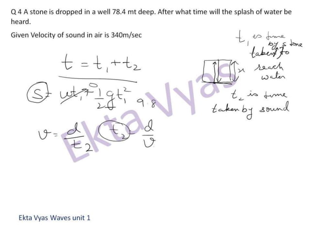 Stationary waves and wave equation | PPTX