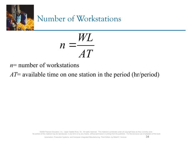 COMPUTER INTEGRATED MANUFACTURING STATION cells | PPT