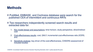 Systematic review of health-economic analysis of CRRT vs IRRT in acute AKI patients | PDF