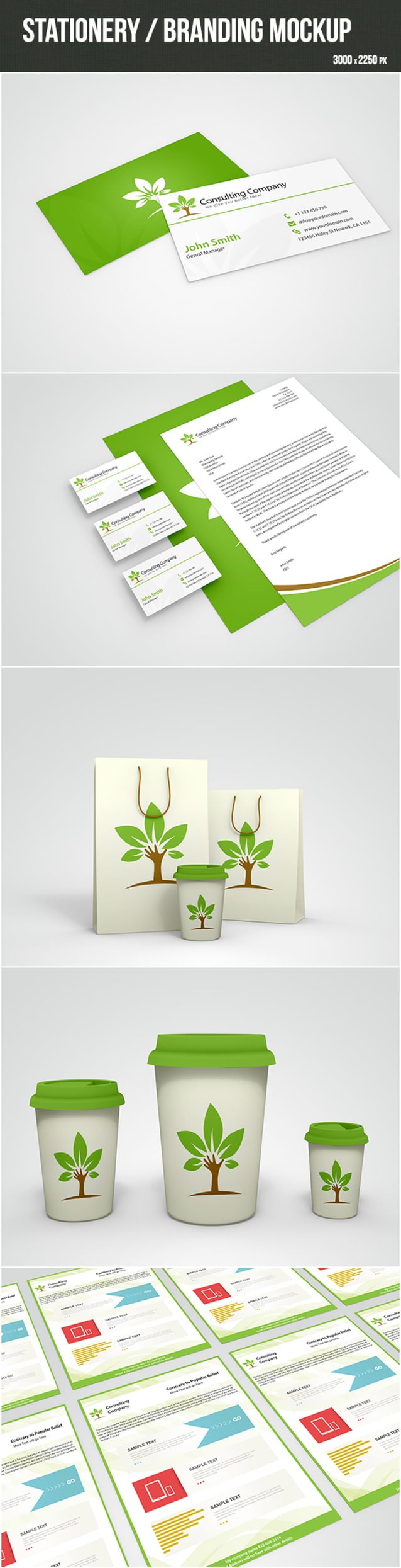Stationery mockup | PDF