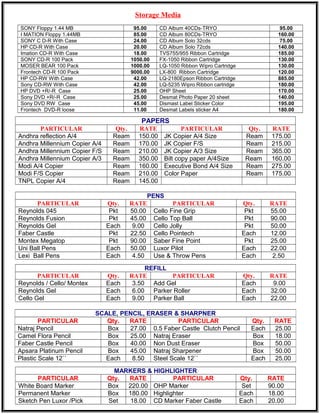 Student Services On X: New Lower Price List For The, 53% OFF