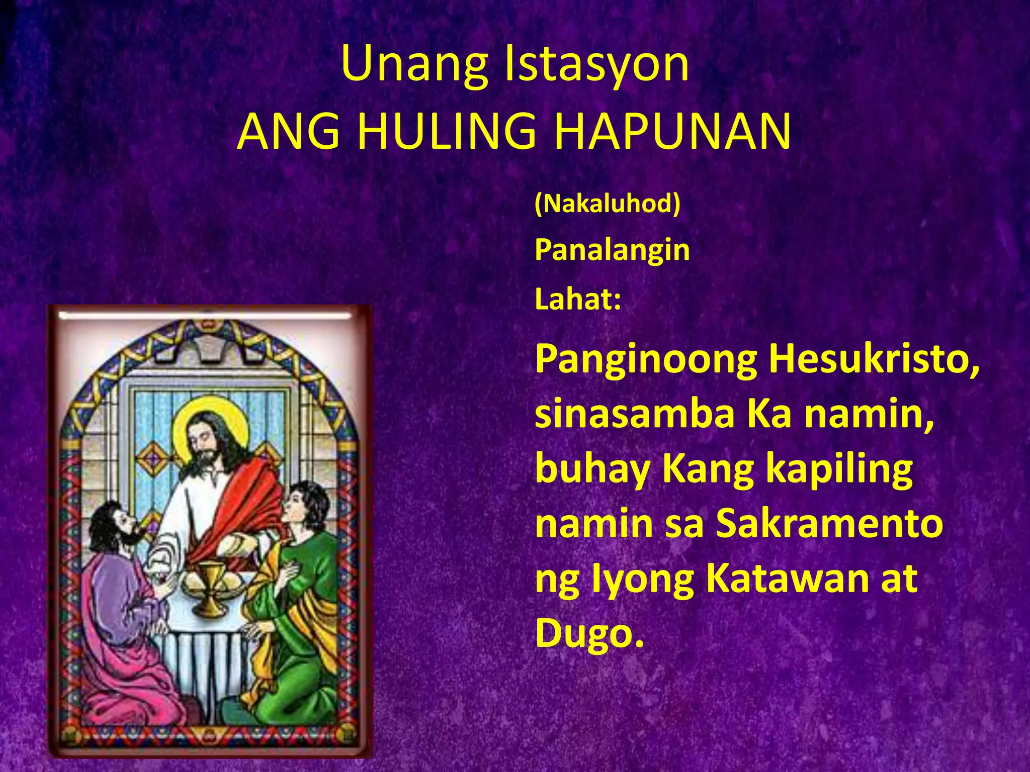 Station of the cross | PPTX