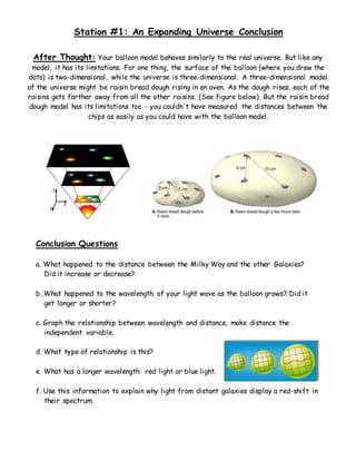 Big Bang Station Lab | DOCX