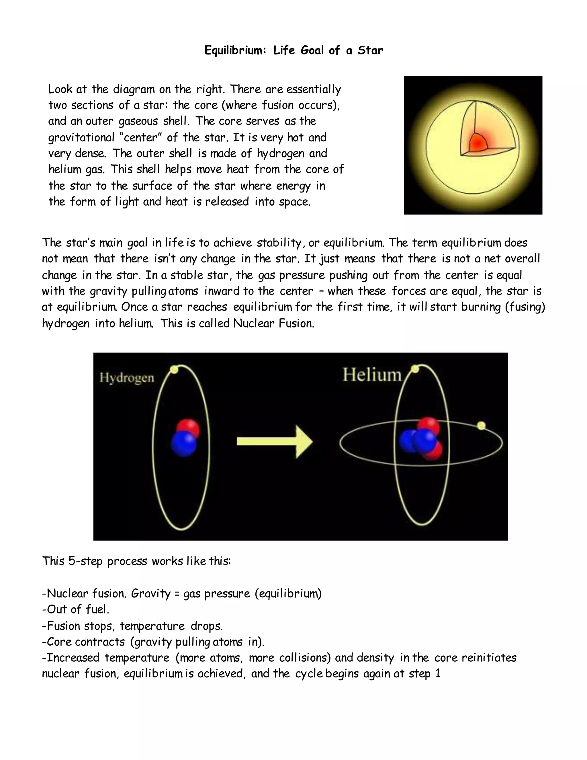 Life Cycle of Stars Stations | DOCX