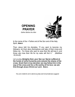 Stations of the cross pdf booklet | PDF