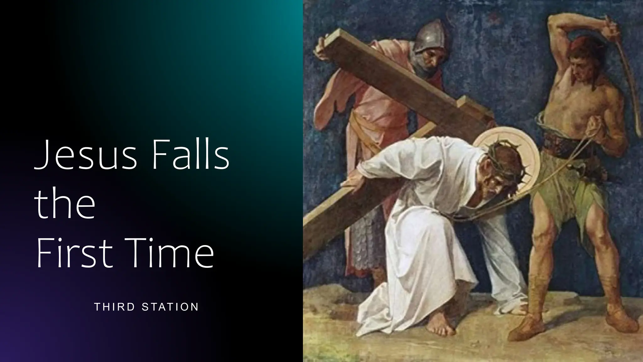 Fourteen Stations of the Cross Powerpoint.pptx