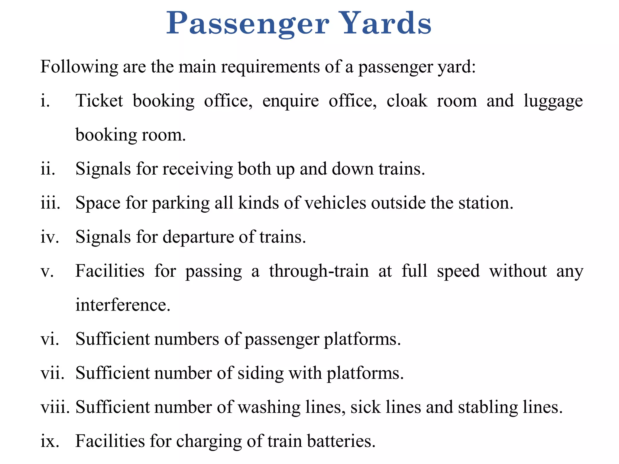 Station and Yards in Indian Railway | PDF