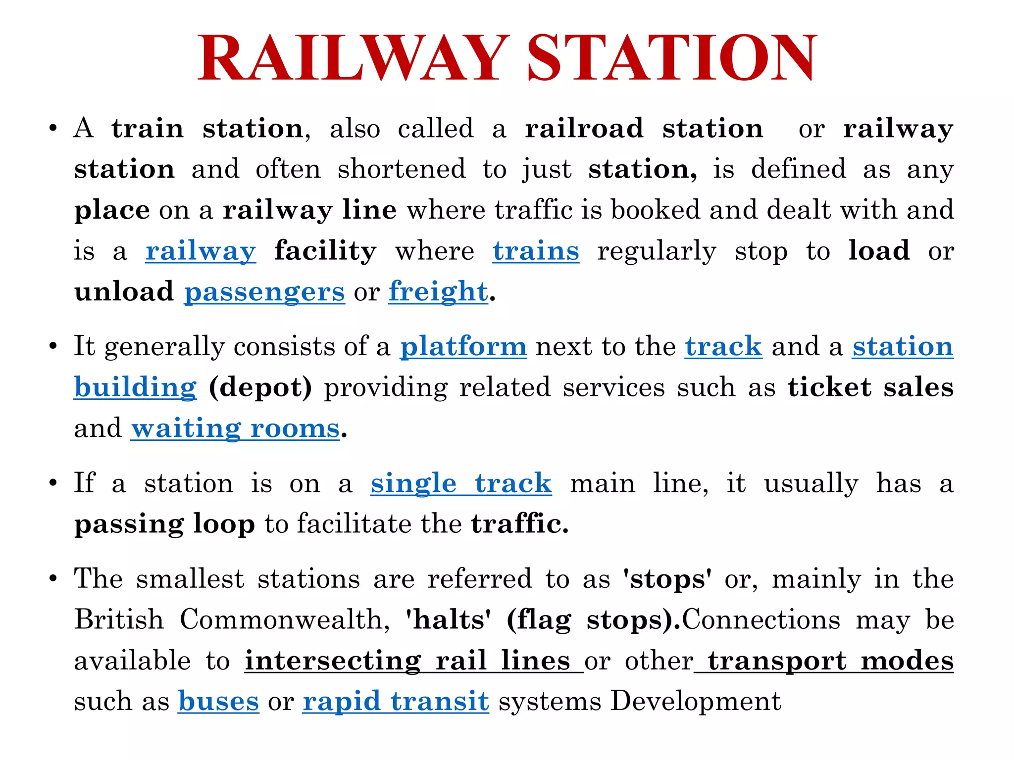 Station and Yards in Indian Railway | PDF