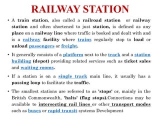 Station and Yards in Indian Railway | PDF