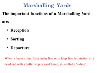 Station and Yards in Indian Railway | PDF