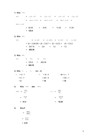 Statisitk inferens | PDF