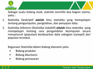 Statiska pertemuan 1 | PDF