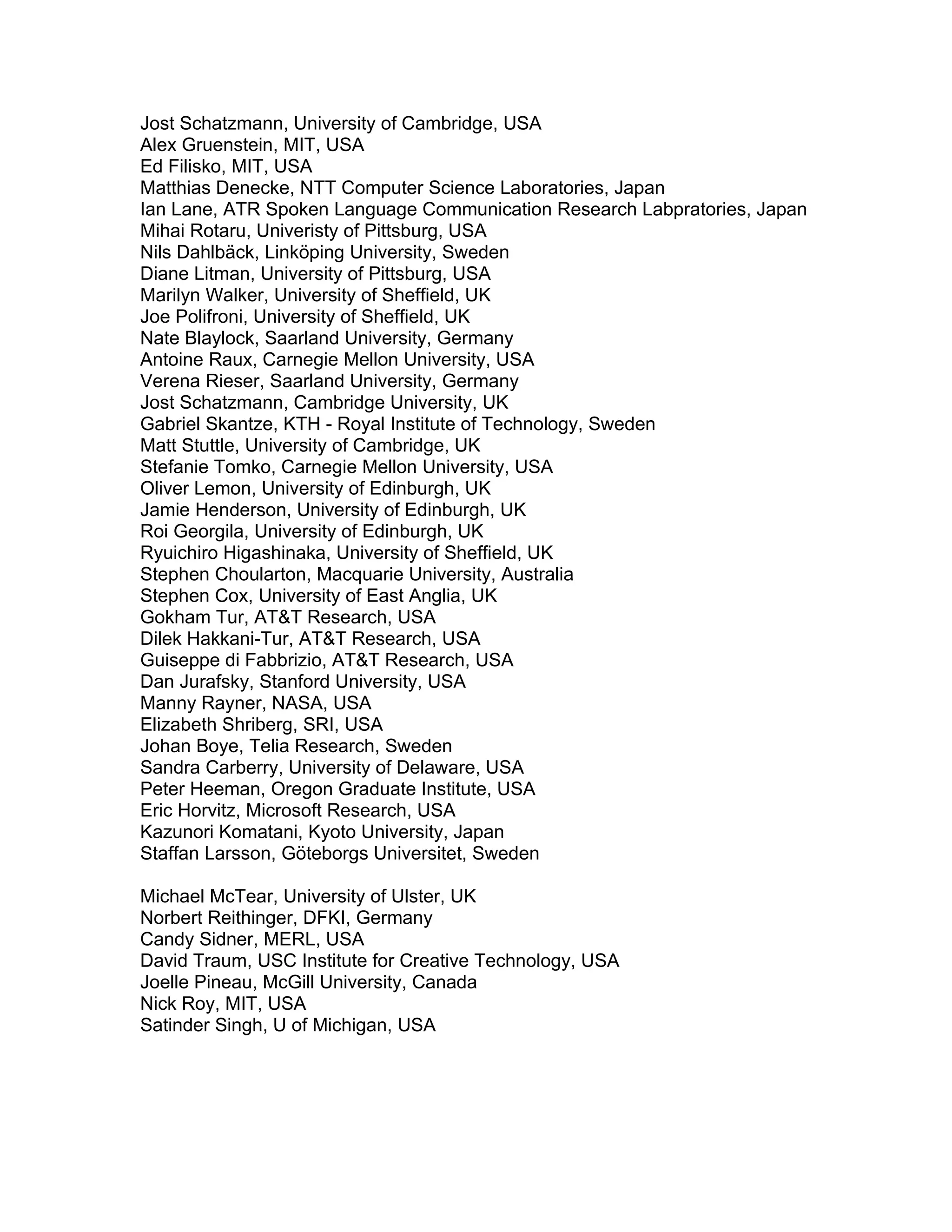Statistical And Empirical Approaches To Spoken Dialog Systems Pdf
