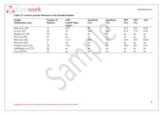 Quantitative Statistical Analysis Work Sample From Statswork | PDF